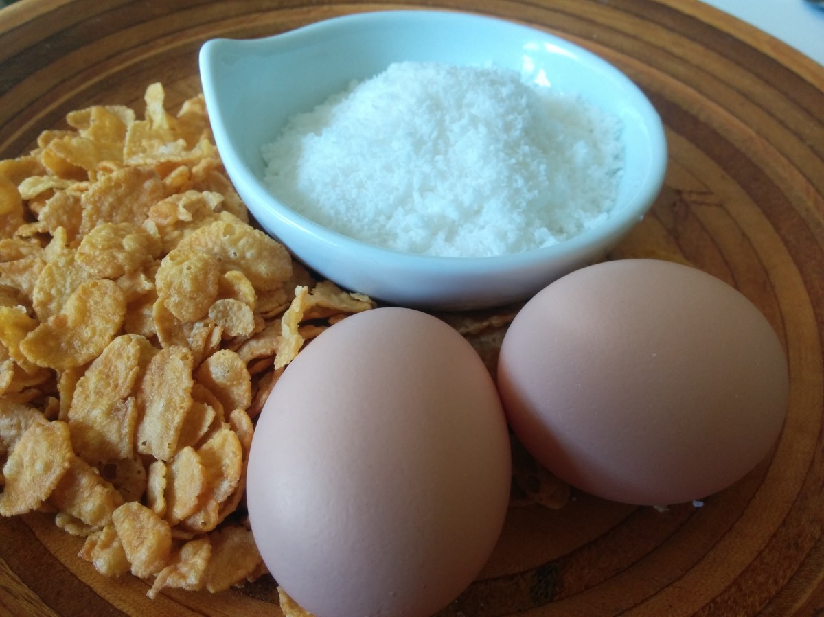 Coconut, Cornflake Meringue Cookies – The Grantham Gardener