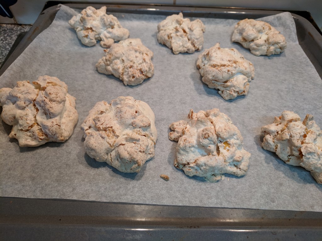 Coconut, Cornflake Meringue Cookies – The Grantham Gardener