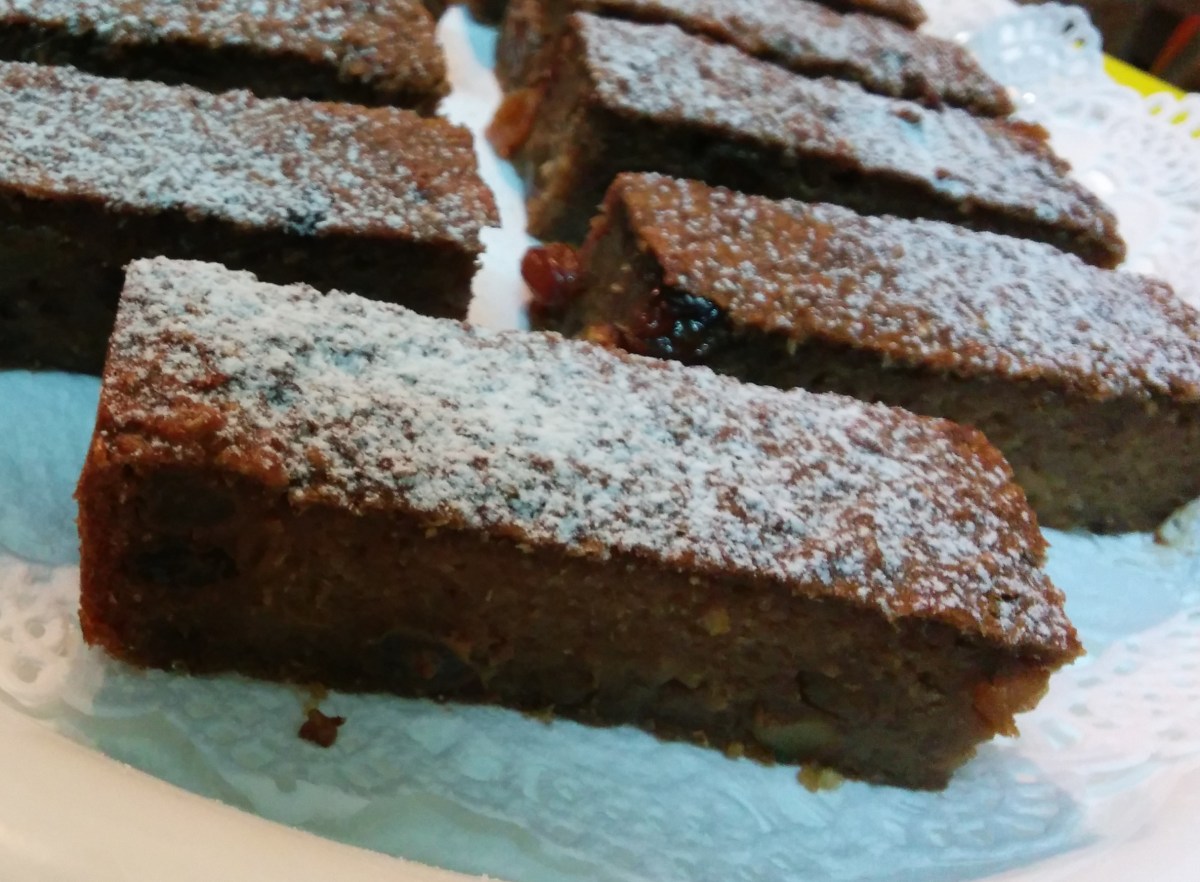 Chocolate Bread Pudding Slice – The Grantham Gardener