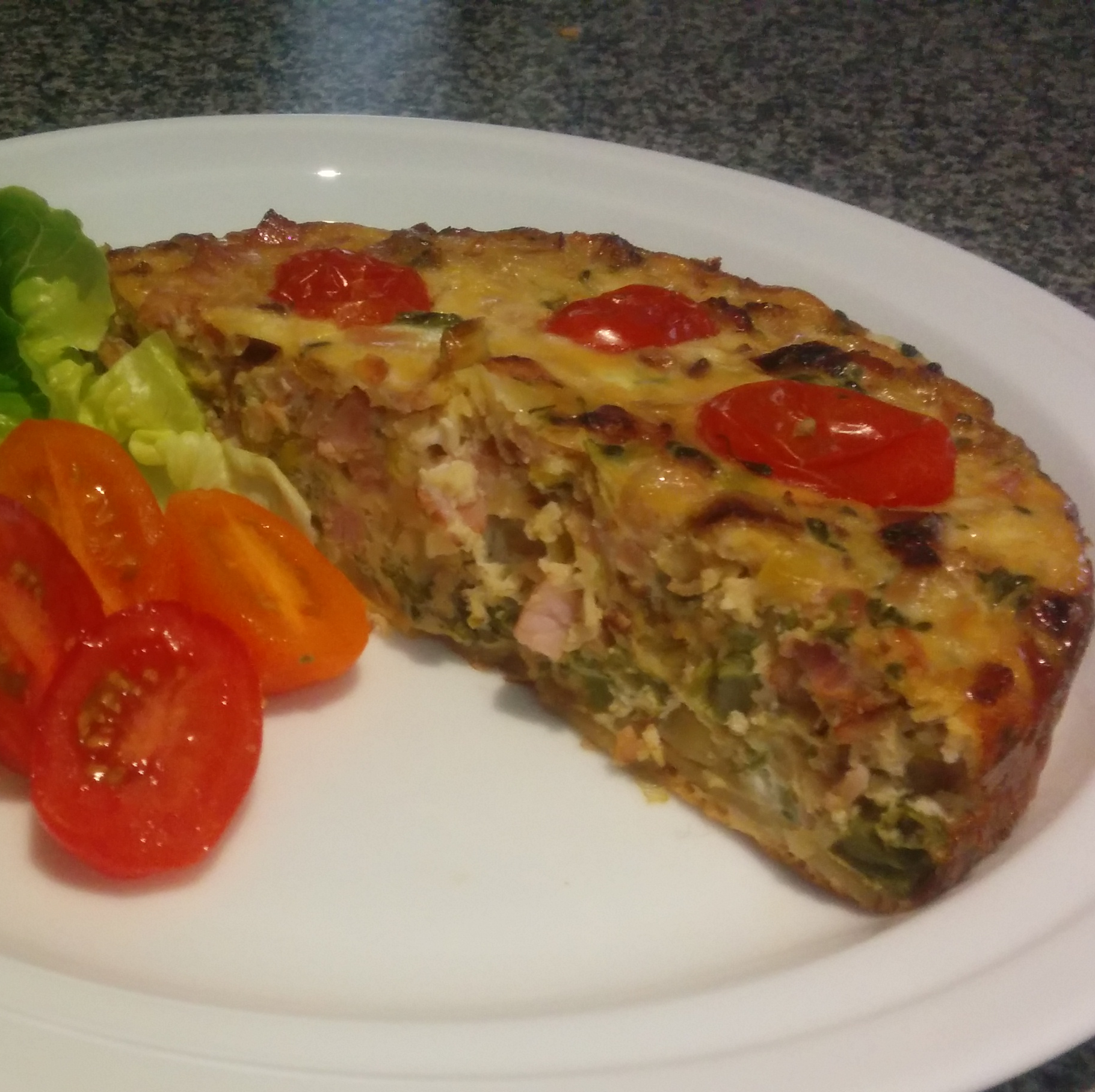 Egg, Bacon and Vegetable Pie – The Grantham Gardener