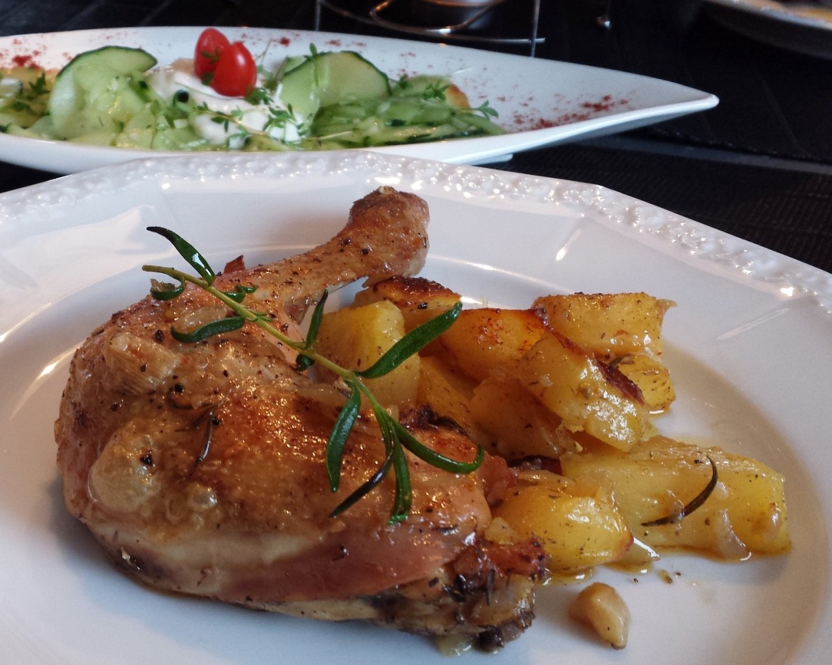 Roast Chicken with Forcemeat Stuffing – The Grantham Gardener