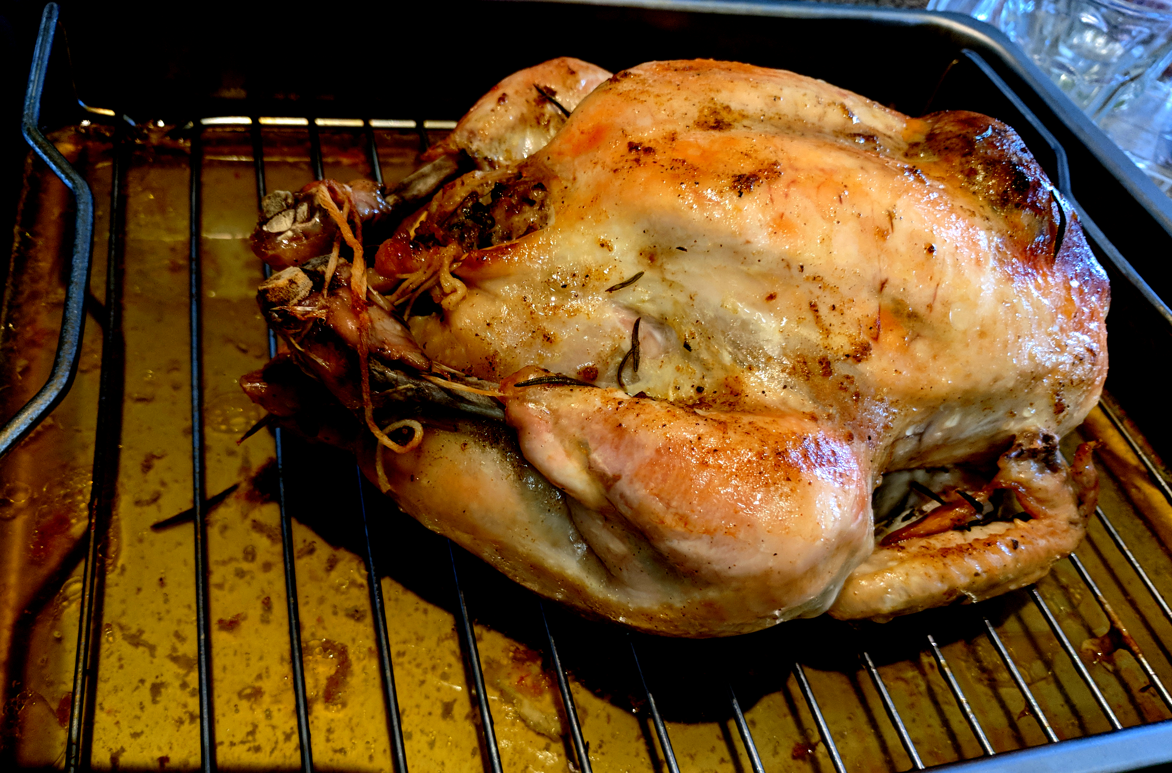 Roast Chicken with Forcemeat Stuffing – The Grantham Gardener