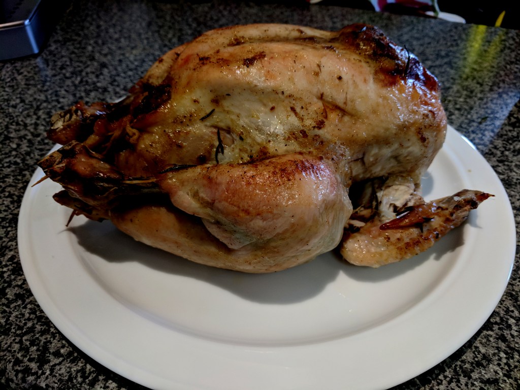 Roast Chicken with Forcemeat Stuffing – The Grantham Gardener