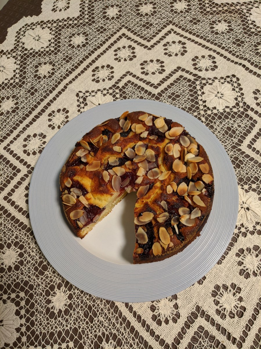 Spiced Plum and Ricotta Cake – The Grantham Gardener